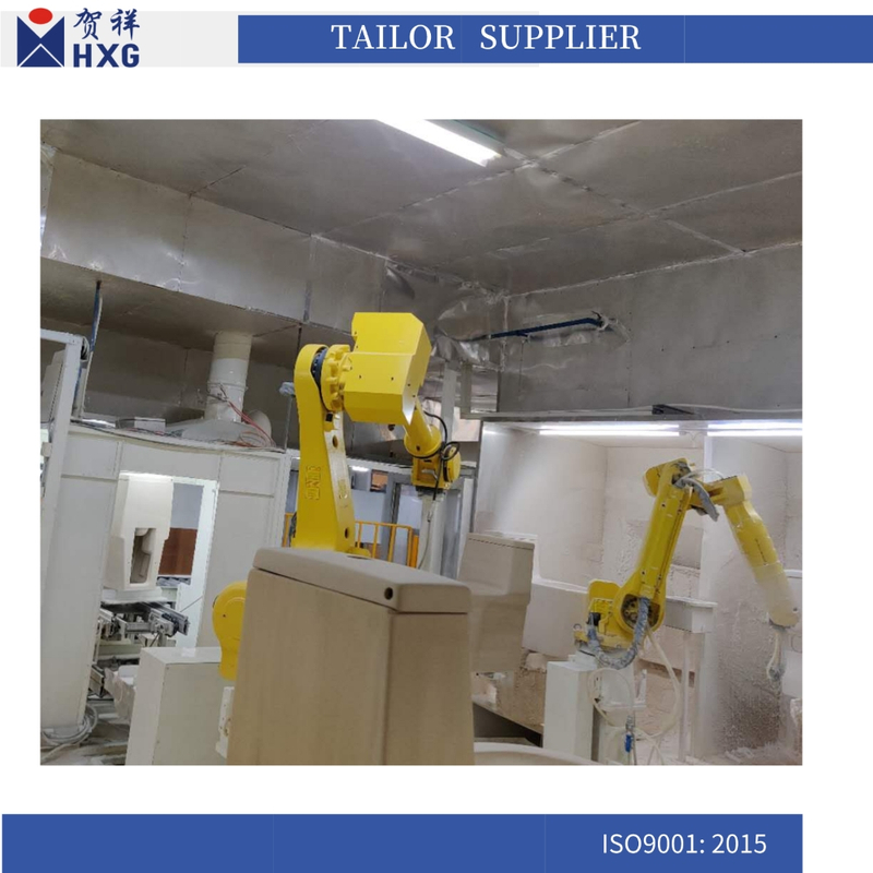 High Tech Robot Glazing Line for Sanitary Ware Factory